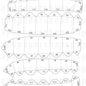 Paper Bell Pepper, 3D Papercraft Capsicum, Low Poly Paper Pepper, PDF ...