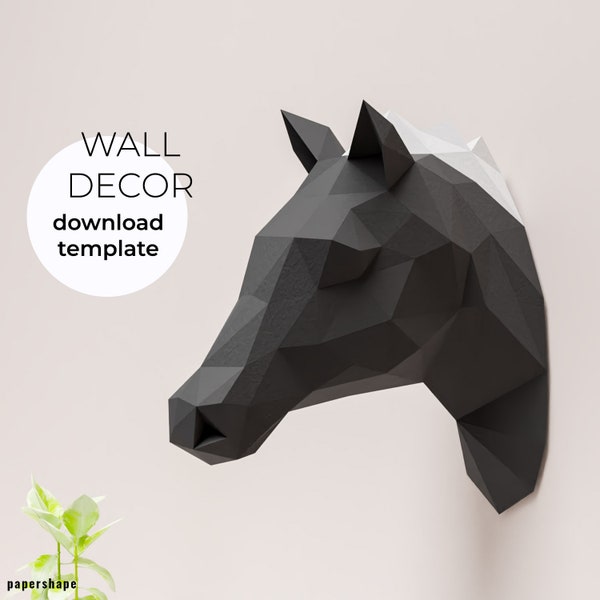 Low Poly Papercraft - Etsy