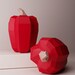 Paper Bell Pepper, 3D Papercraft Capsicum, Low Poly Paper Pepper, PDF ...
