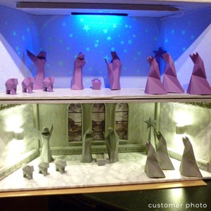 Nativity Scene, Nativity Set, Nativity Advent Calendar, Download PDF ...