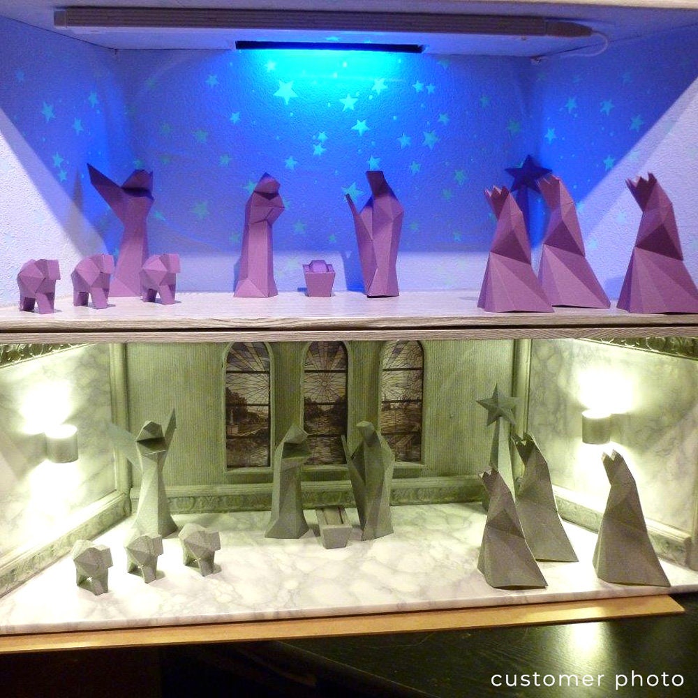 Nativity Scene Nativity Set Nativity Advent Calendar - Etsy