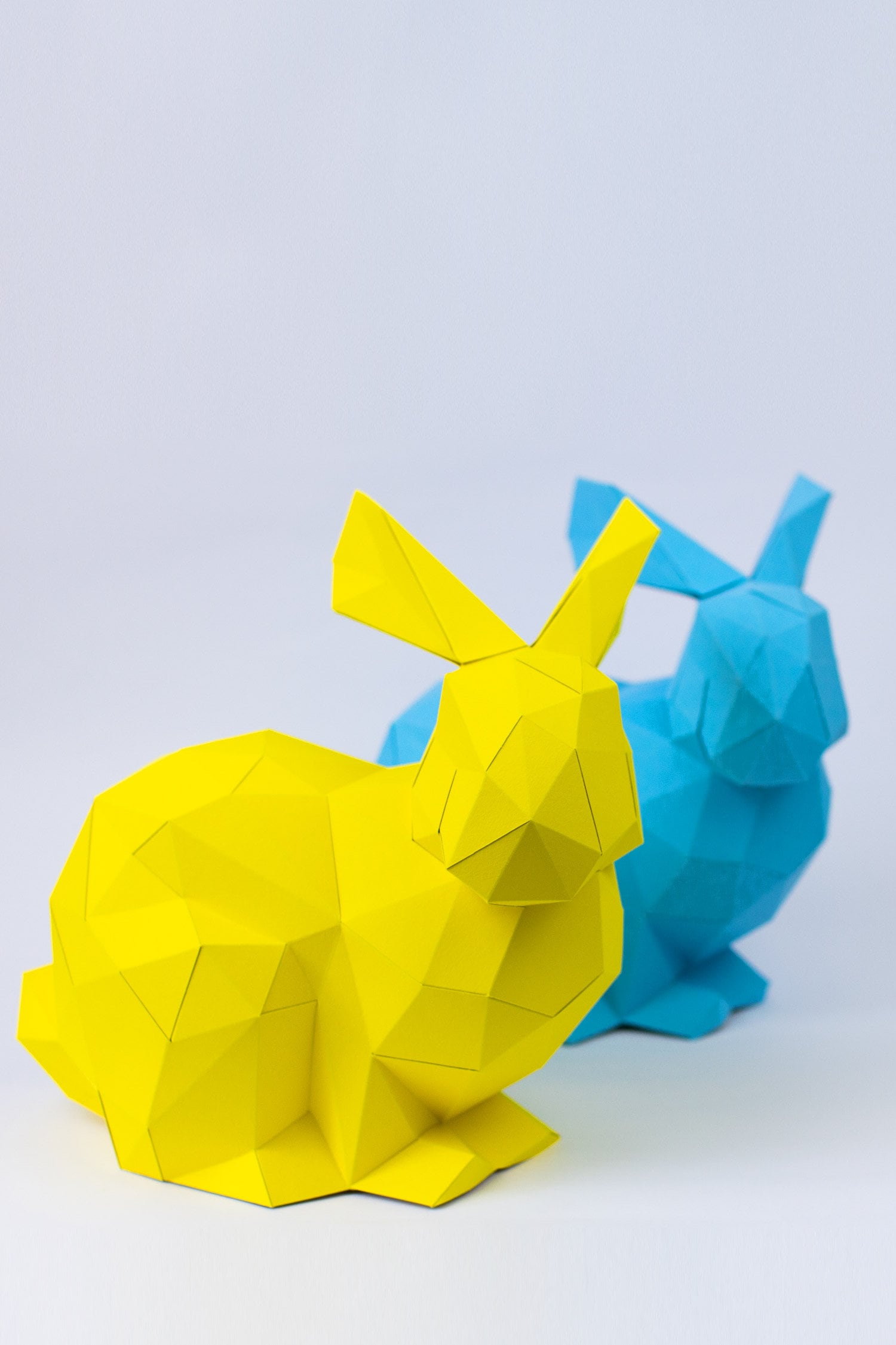 Papercraft Bunny for Easter Decor, Paper Hare, Paper Model Lièvre ...