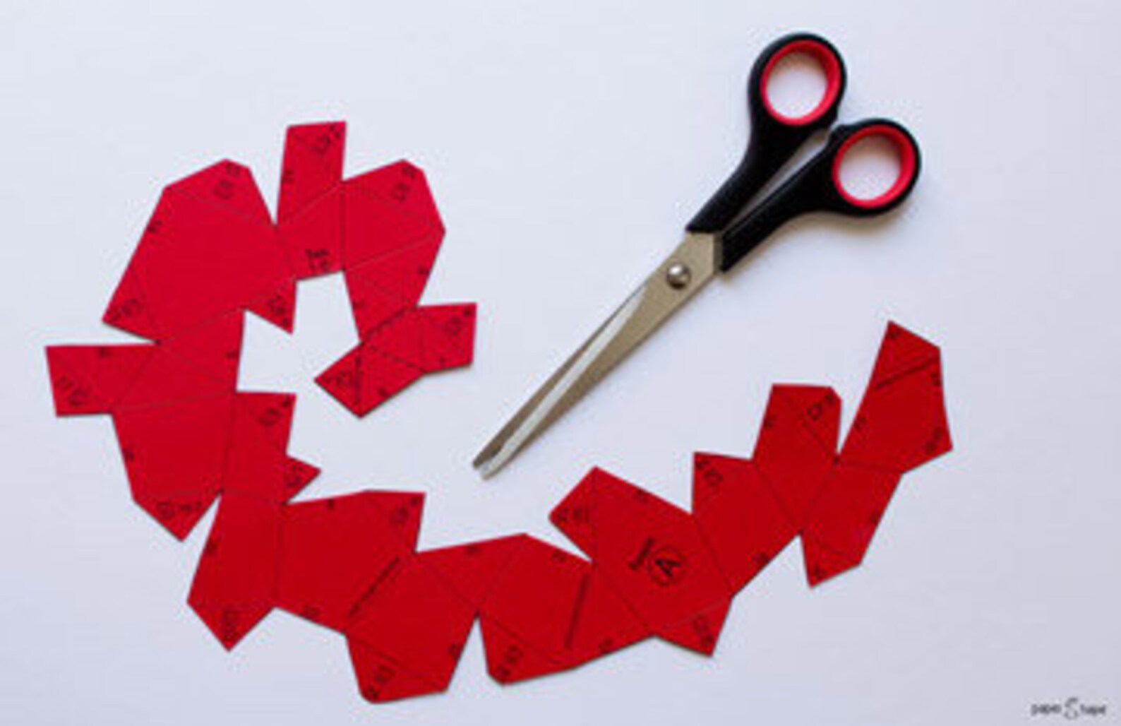 Apple Fruit Paper Craft Digital Template Origami PDF - Etsy