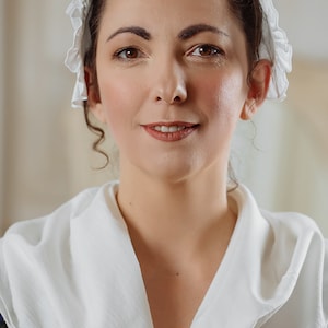 Rococo 18th Century Ruff Cap Headwear - Etsy