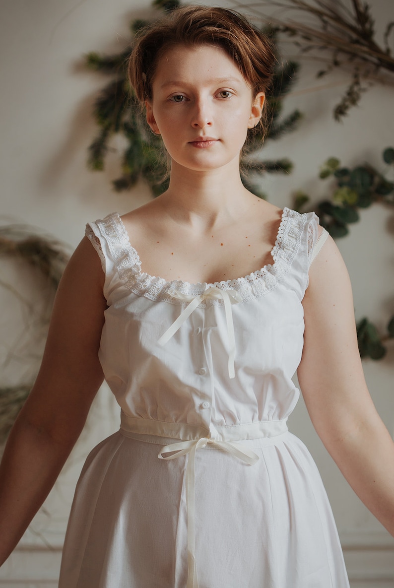 Edwardian 1900s Period Lingerie Set, Late 19th Century, Camisole and ...
