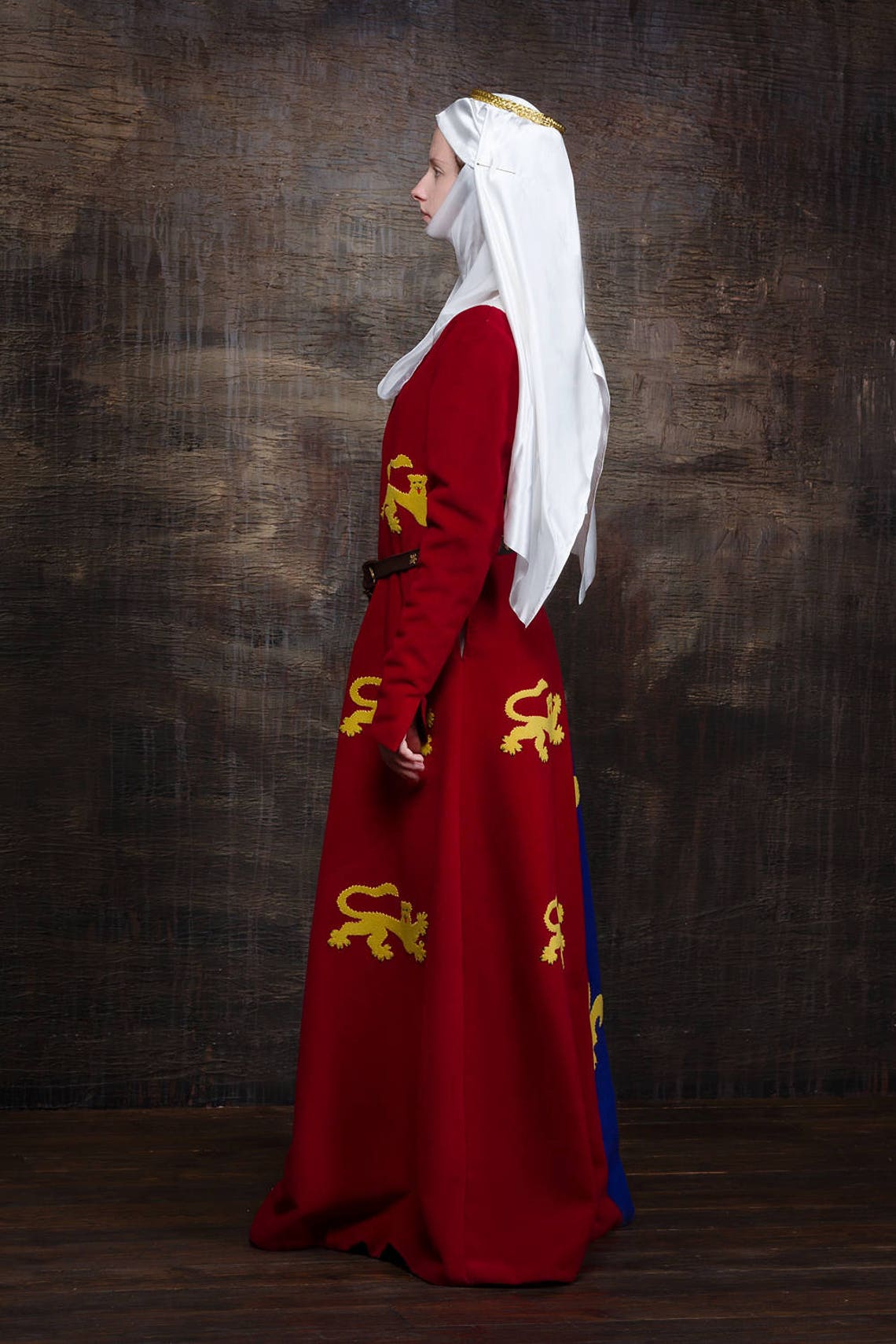 Heraldic medieval surcote Europe 14th century | Etsy