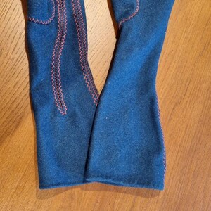 Mittens, Wool Mits With Lining, Rococo 18th Century - Etsy