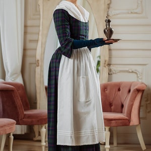 Tartan Rococo Period 18th Century, Scottish Style Dress - Etsy