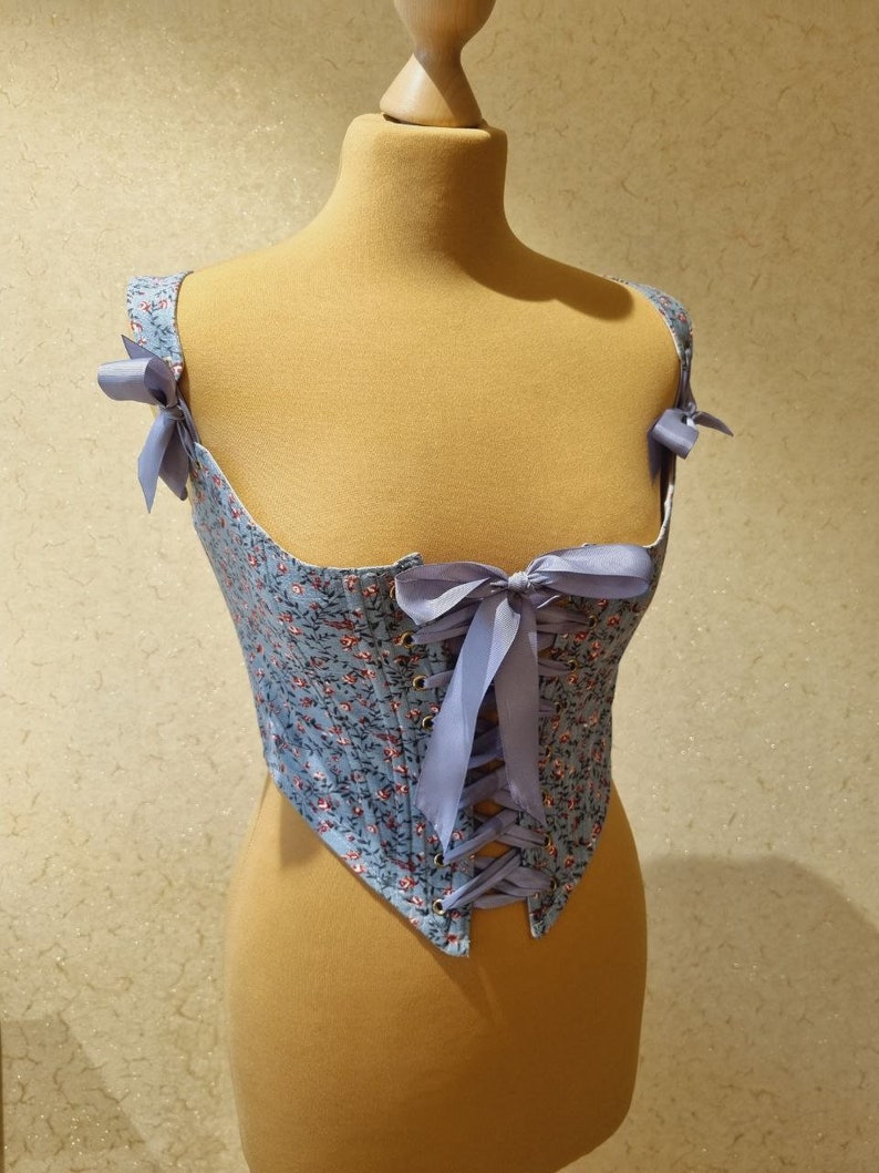 18th Century Rococo Fashion Soft Stays Corset - Etsy