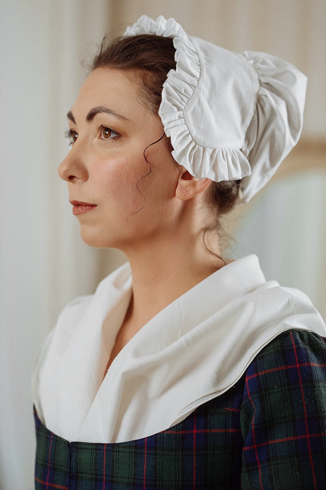 Rococo 18th Century Ruff Cap Headwear - Etsy