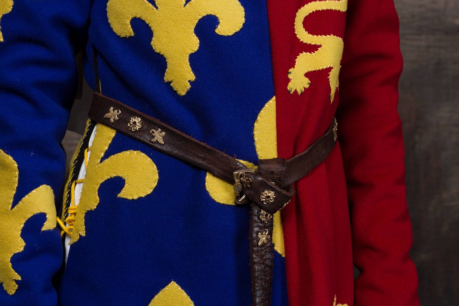 Heraldic medieval surcote Europe 14th century | Etsy