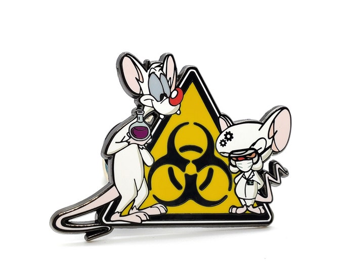 Pinky and the Brain's Laboratory Enamel Pin - Etsy