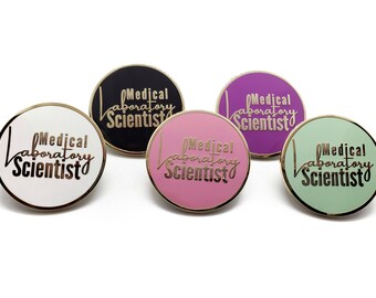 BIOHAZARD Enamel Pin / Laboratory / Lab Tech / Scientist / Science Gift ...