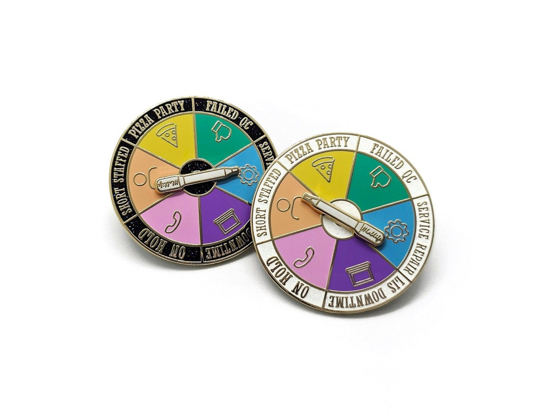 Lab Life Spinning Enamel Pin - Etsy