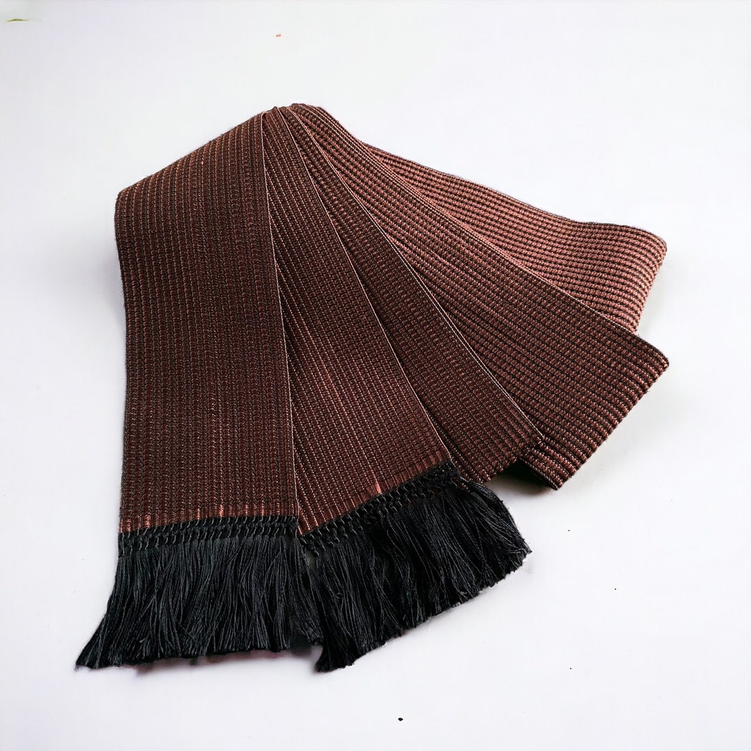 Japanese Mens Kaku Obi Sash Kimono Yukata Brown Silk / C445 - Etsy