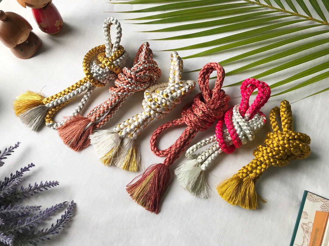 Round Obijime Japanese Silk Obi Jime Kimono Obi Sash / Himo Ties / Obi ...