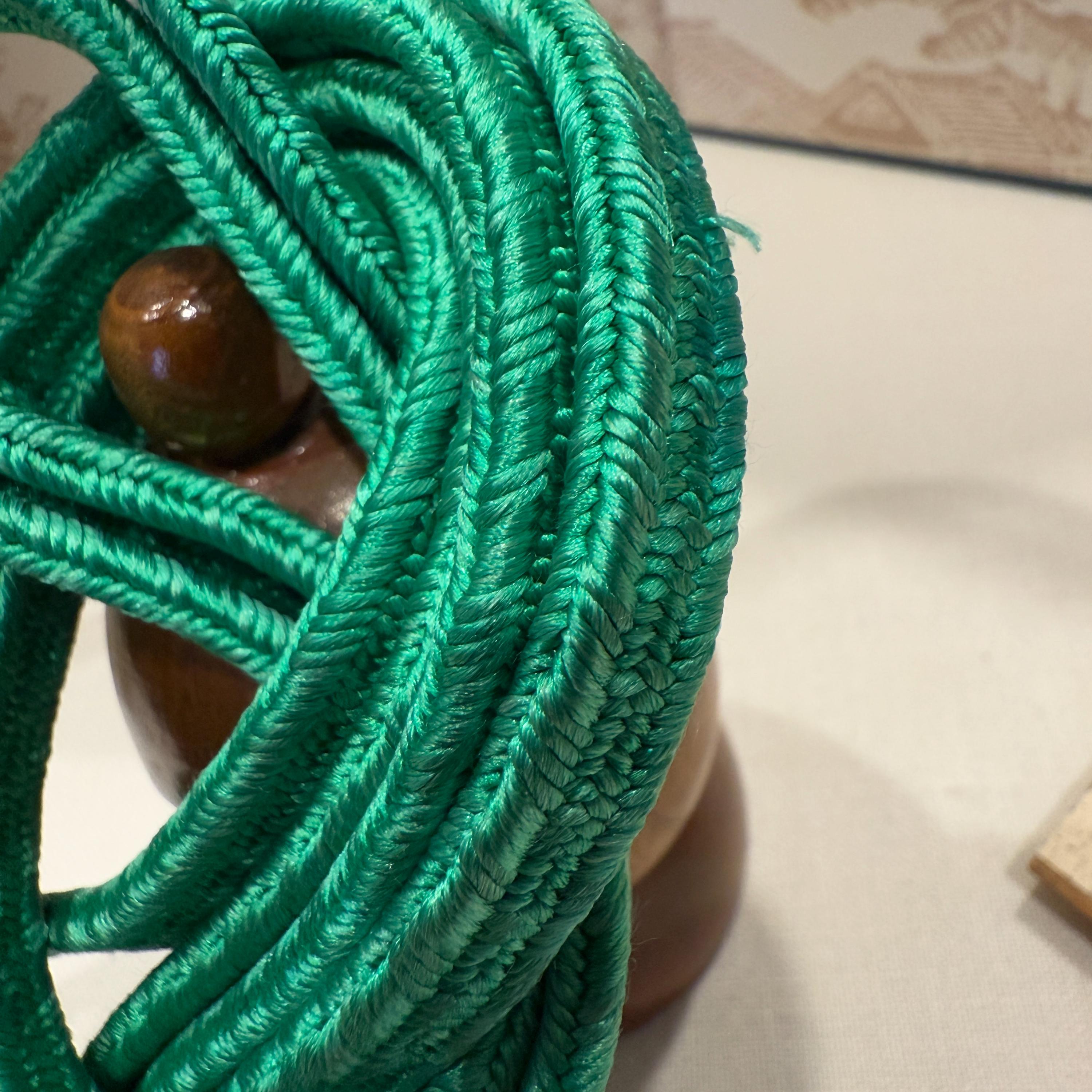A277 Flat Green Obijime Japanese Silk Obi-jime Kimono Obi Sash / Himo ...