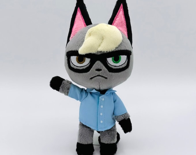 Raymond, Animal Crossing New Horizons Plushie - Etsy