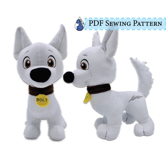 Dog PDF. Sewing Pattern Includes Embroidery Files | Etsy