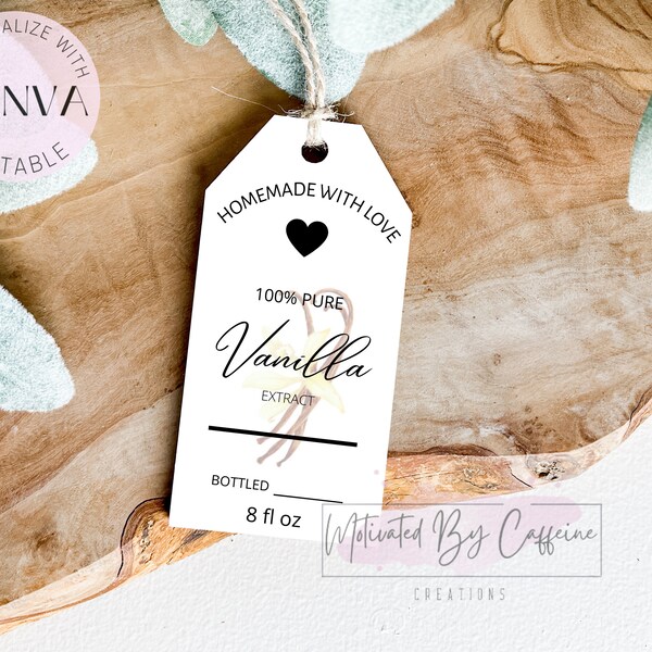 Vanilla Labels - Etsy