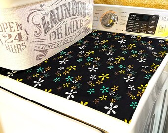 Washer and Dryer Cover Laundry Room Accessories Decor | Etsy