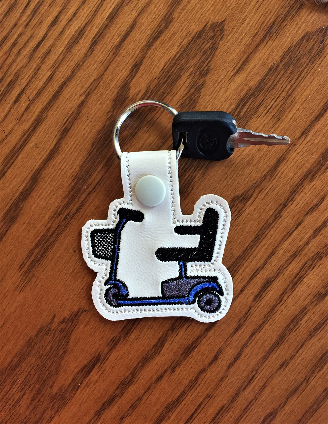 Mobility Scooter Key Chain Motorized Wheelchair Snap Tab | Etsy