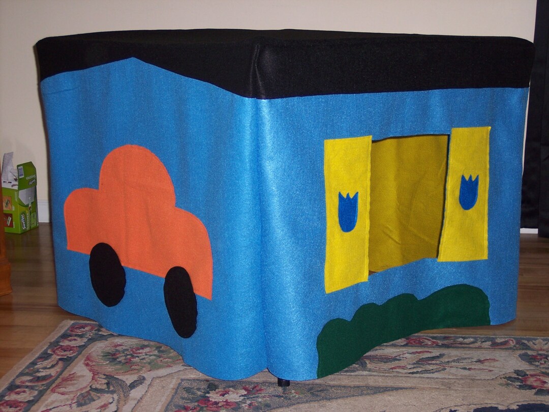 Tablecloth Fort, Card Table Fort, Gifts for Boys Girls, Easter Gift ...