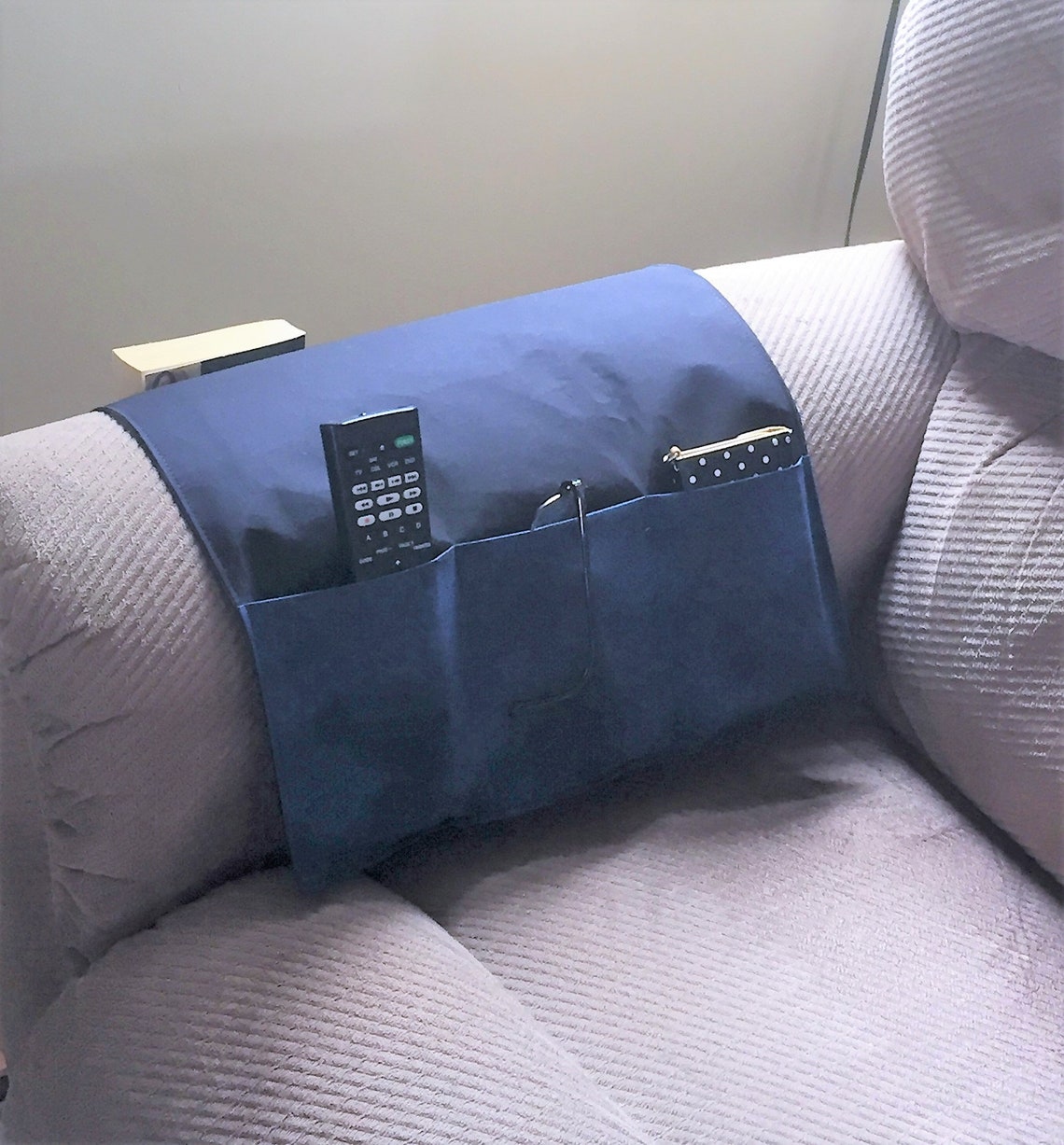 Remote Control Holder Arm Chair Orgainzer Recliner Pockets | Etsy
