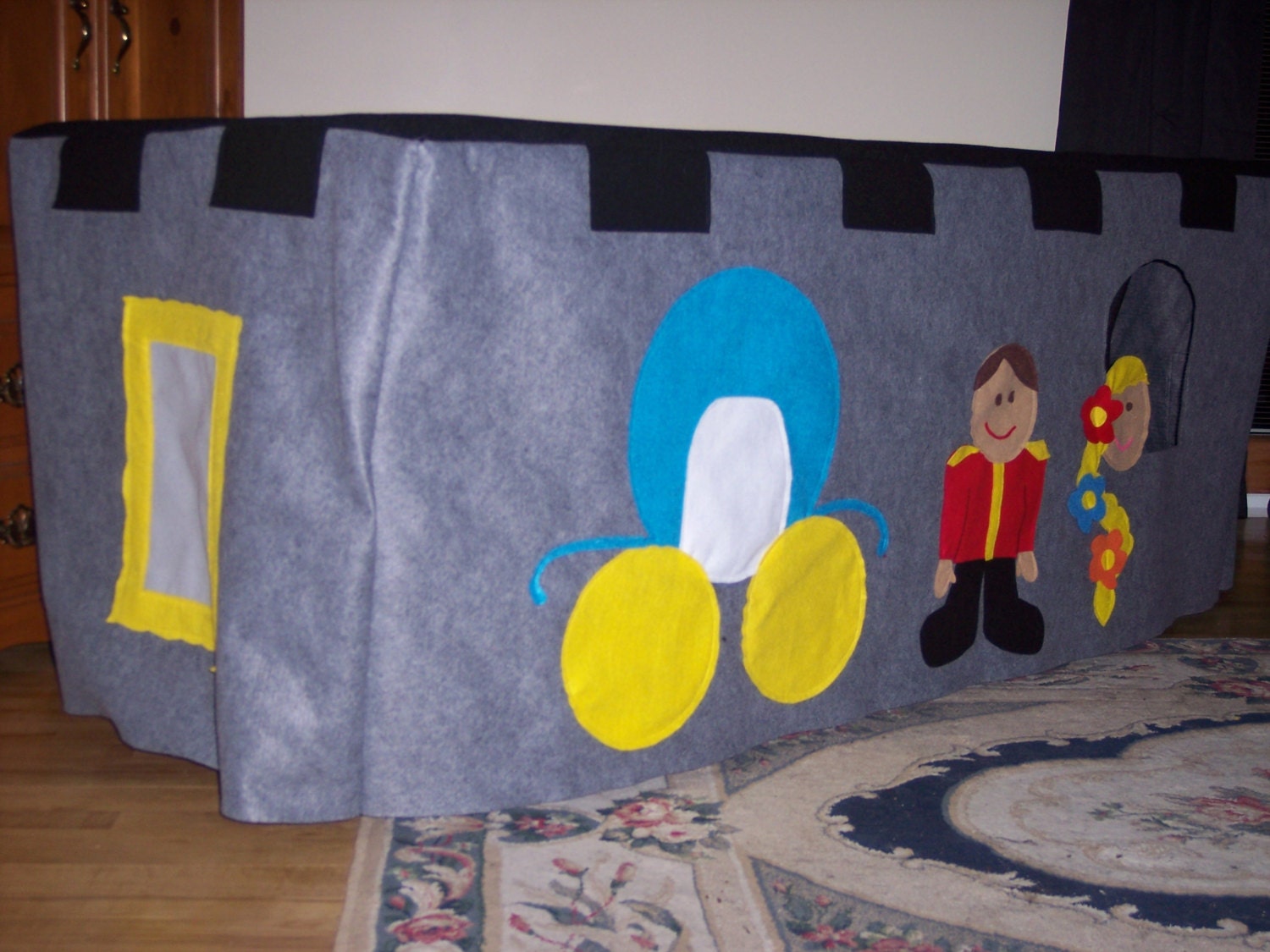 Fairytale Castle Tablecloth Fort Table Cloth Fort Felt Play - Etsy