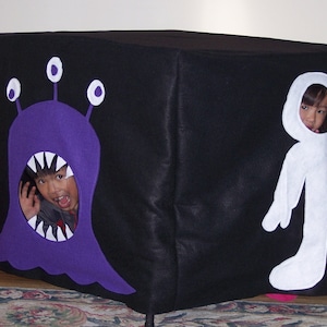 Tablecloth Felt Fort, Table Play House, Card Table Fort, Space Play ...