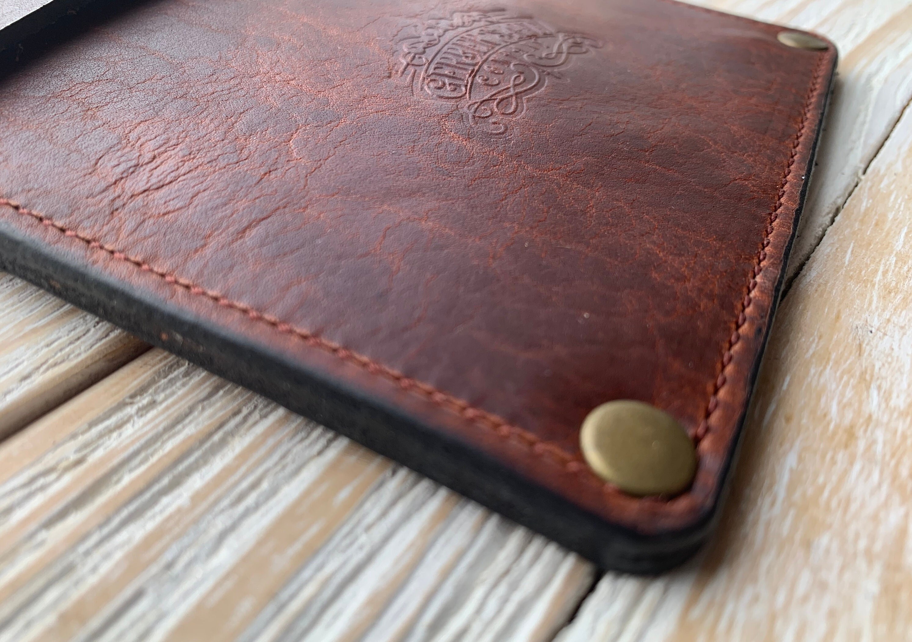 Bison Leather Pocket Protector Tool & Scissor Pouch | Etsy