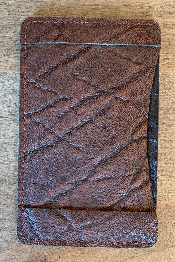 Leather Index Card Holder