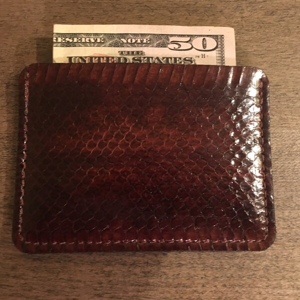 Snake Skin Wallet - Etsy