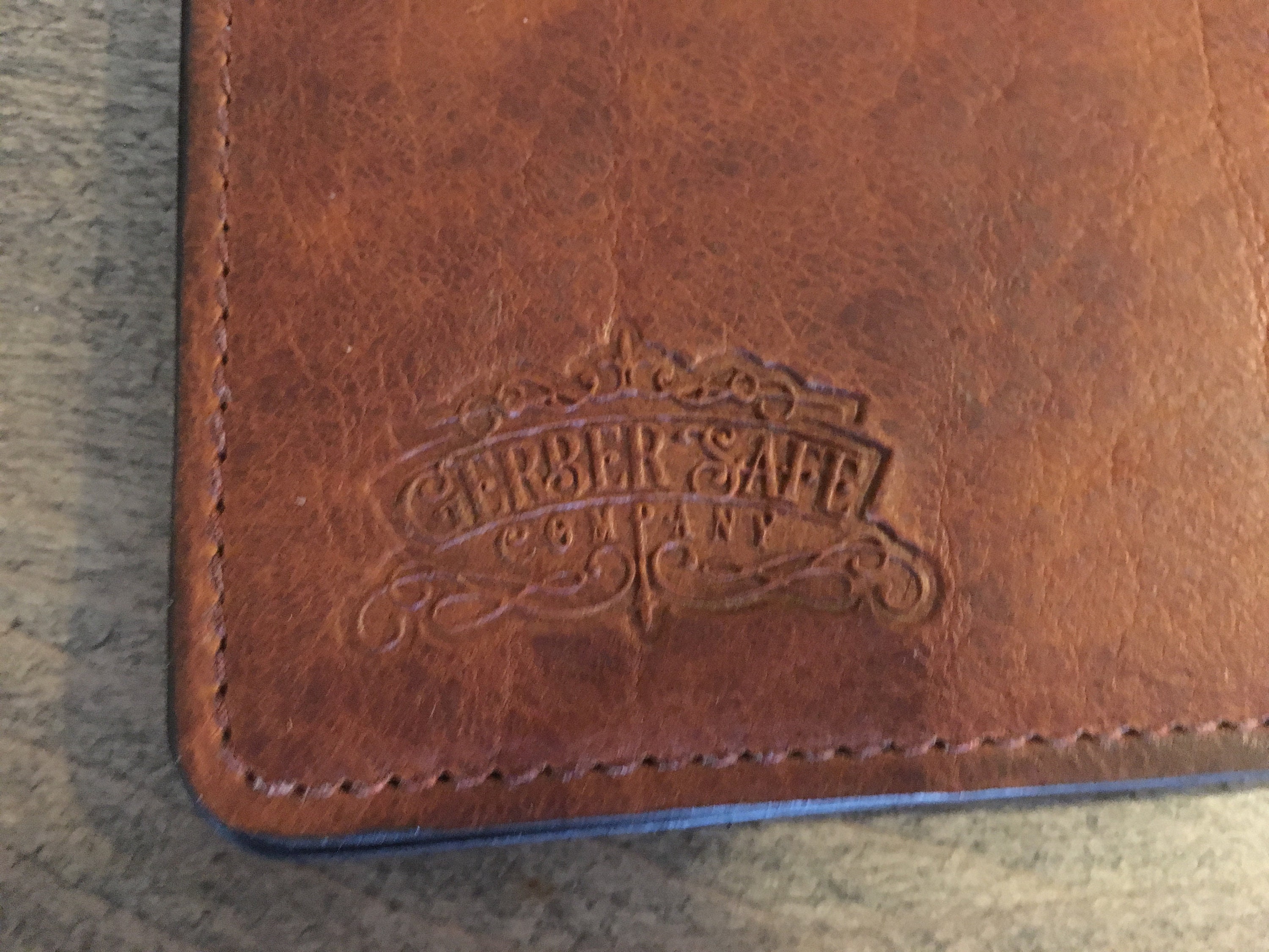 Bison Leather Index Card Holder 3 X 5 - Etsy