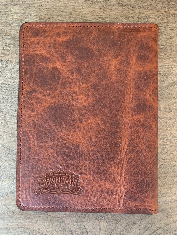 Leather Index Card Holder