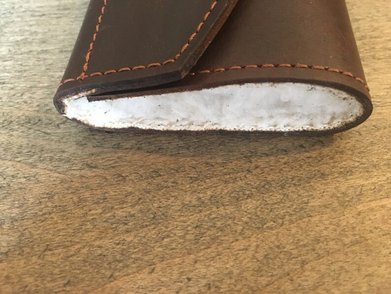 Compact Leather Fly Fishing Wallet | Etsy