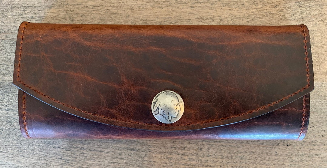 Compact Leather Fly Fishing Wallet - Etsy