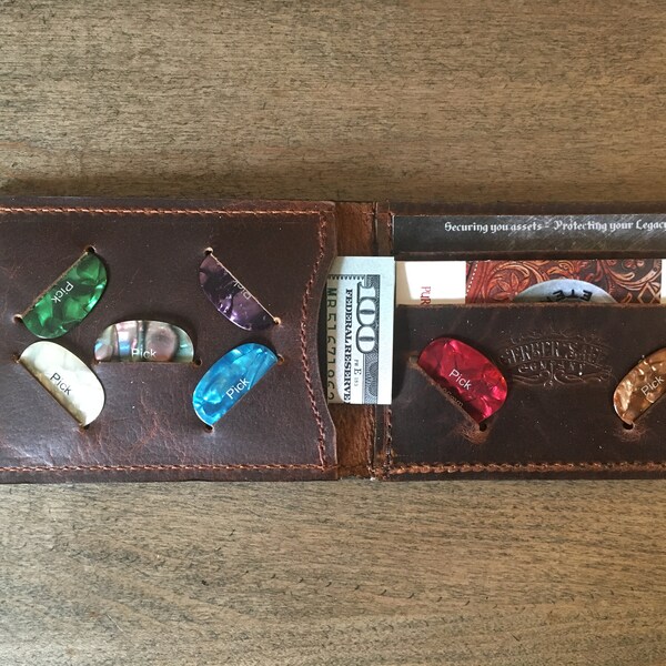 Guitar Pick Wallet - Etsy