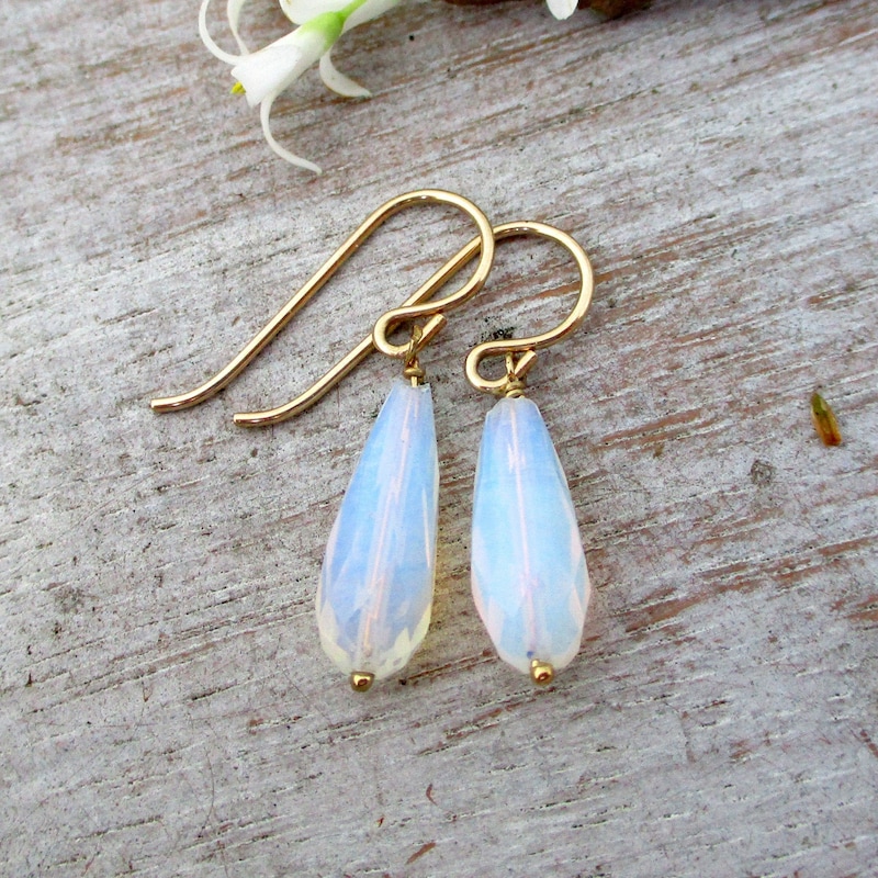 Opalite Earrings - Etsy