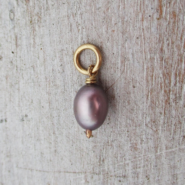 Pearl Charm - Etsy