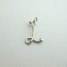 Silver L Initial Charm, L Monogram Charm, L Alphabet Pendant, Letter L ...