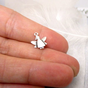 Sterling Silver Mini Guardian Angel Pin - Personalized Protection - Etsy