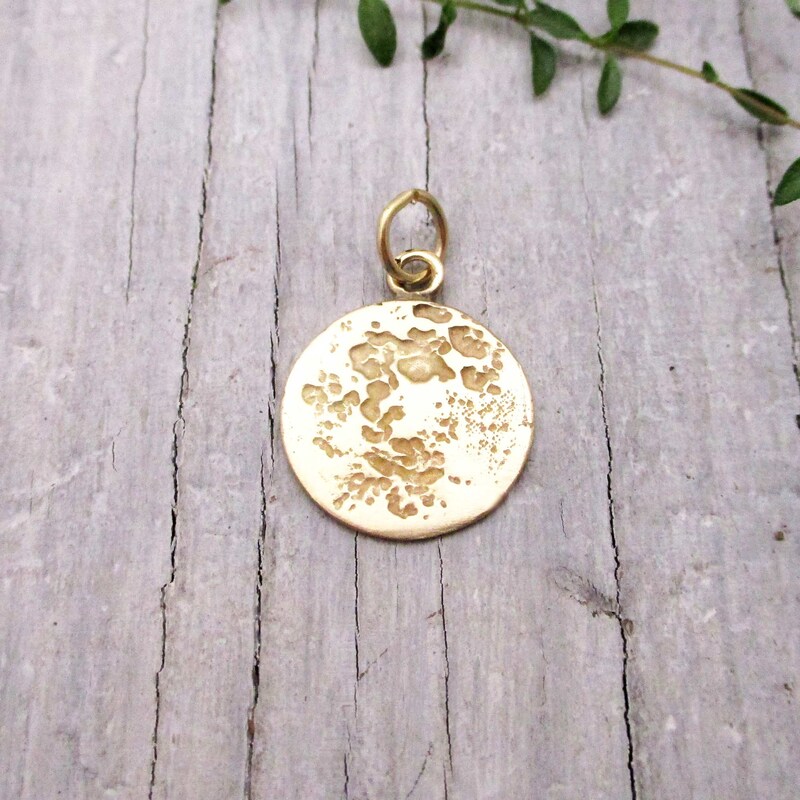 Full Moon Necklace - Etsy
