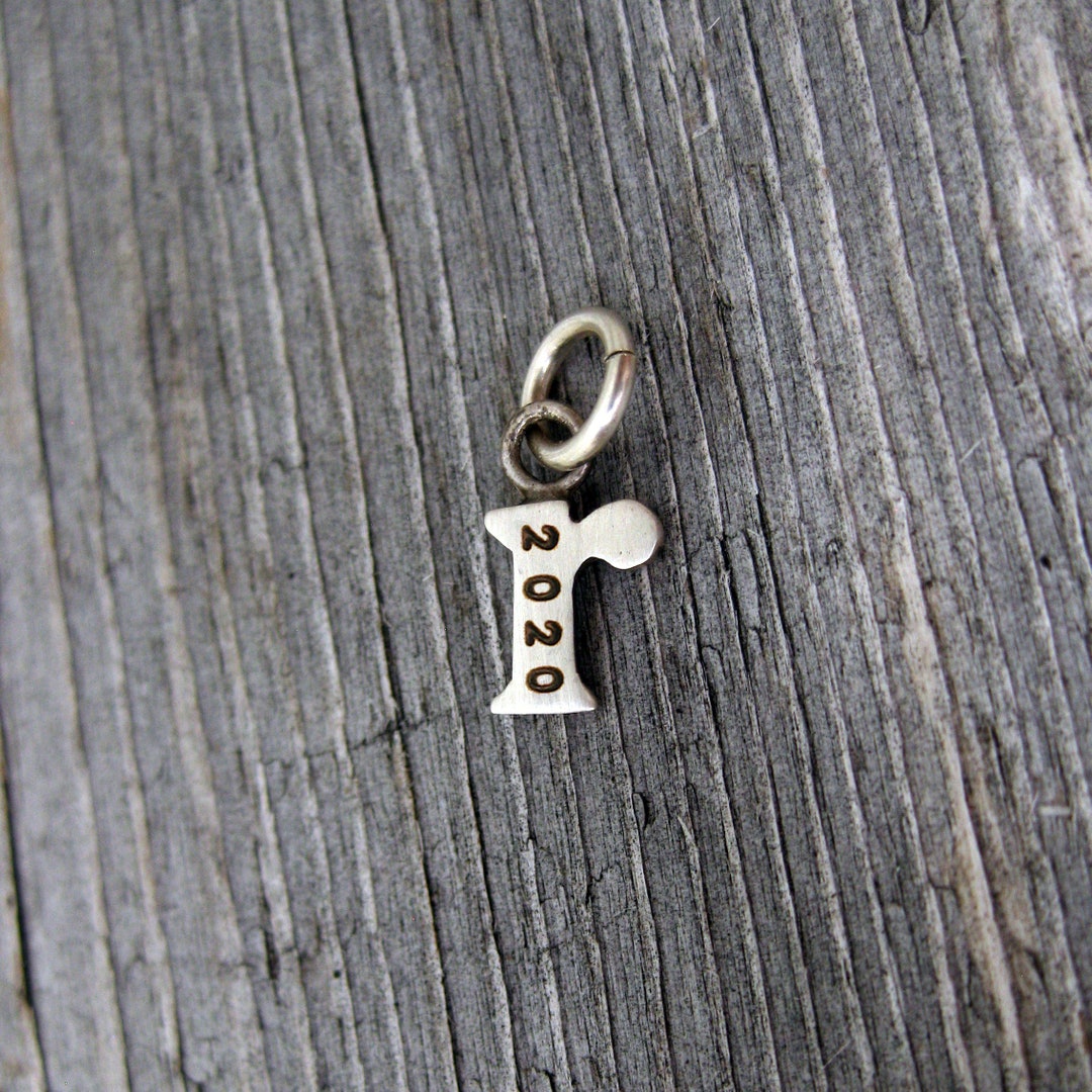 Personalized Baby Lowercase Letter R Initial Charm, Solid Silver or ...
