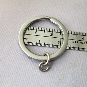 Design Your Own Key Ring in Sterling Silver - Etsy