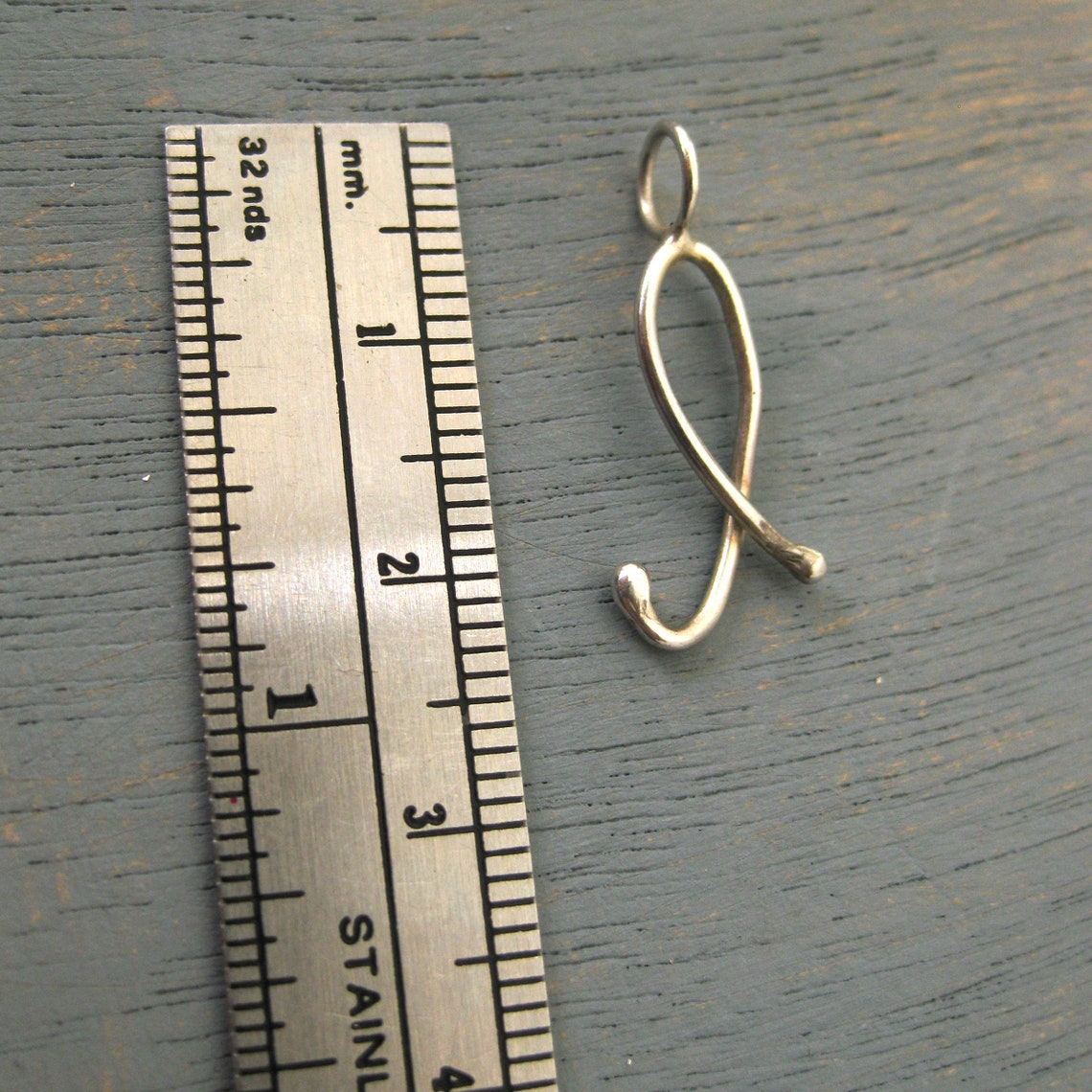 Silver I Initial Charm I Monogram Charm I Alphabet Pendant - Etsy