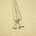Silver L Initial Charm, L Monogram Charm, L Alphabet Pendant, Letter L ...