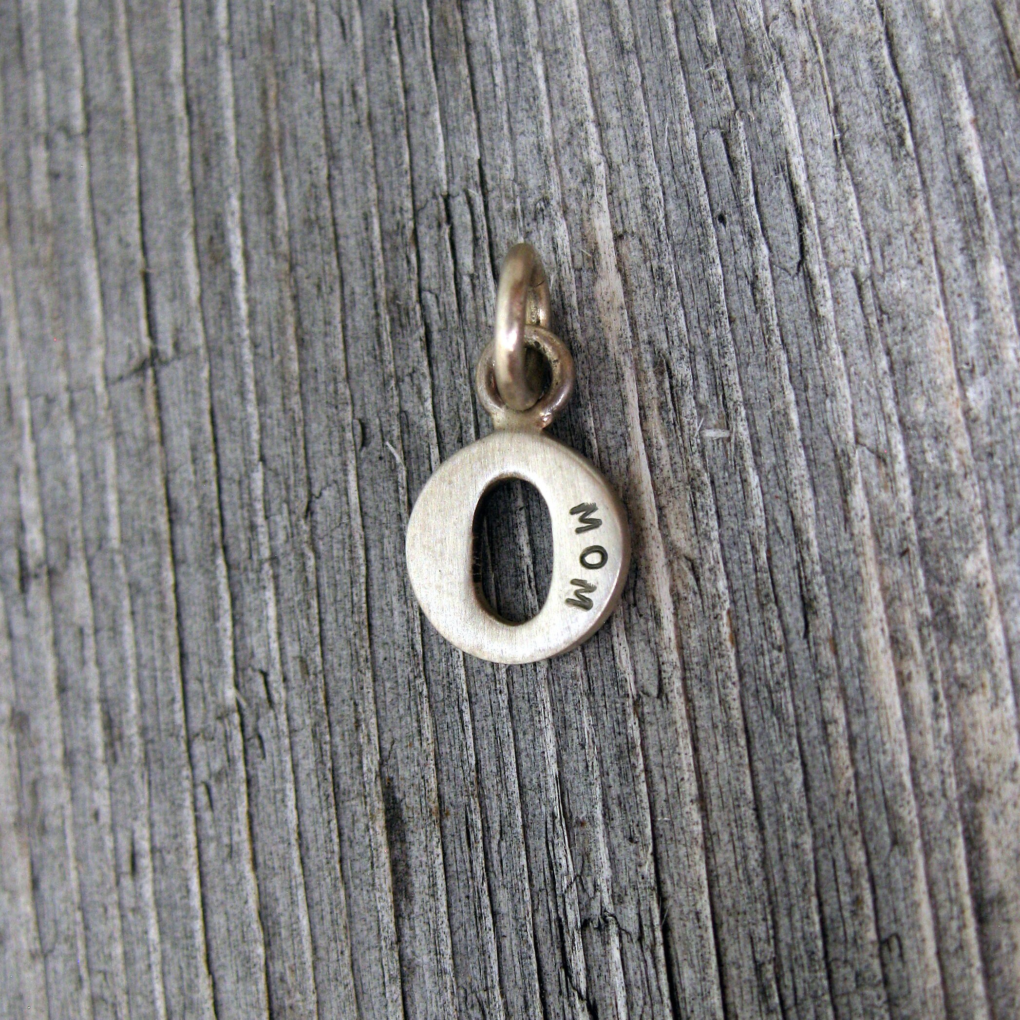 Personalized Baby Lowercase Letter O Initial Charm Solid | Etsy