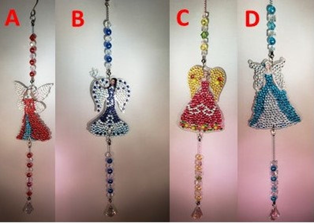 Angel Double Sided Diamond Painting Suncatcher - Etsy