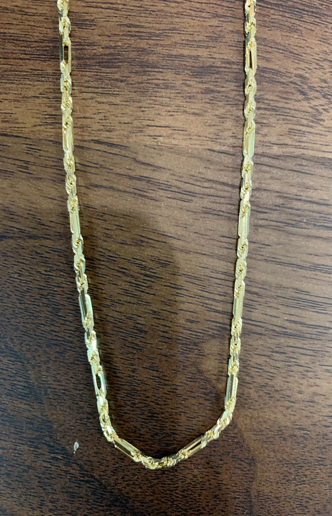 14K Solid Gold Italian Milano Rope Chain Necklace 22, 2.5mm - Etsy